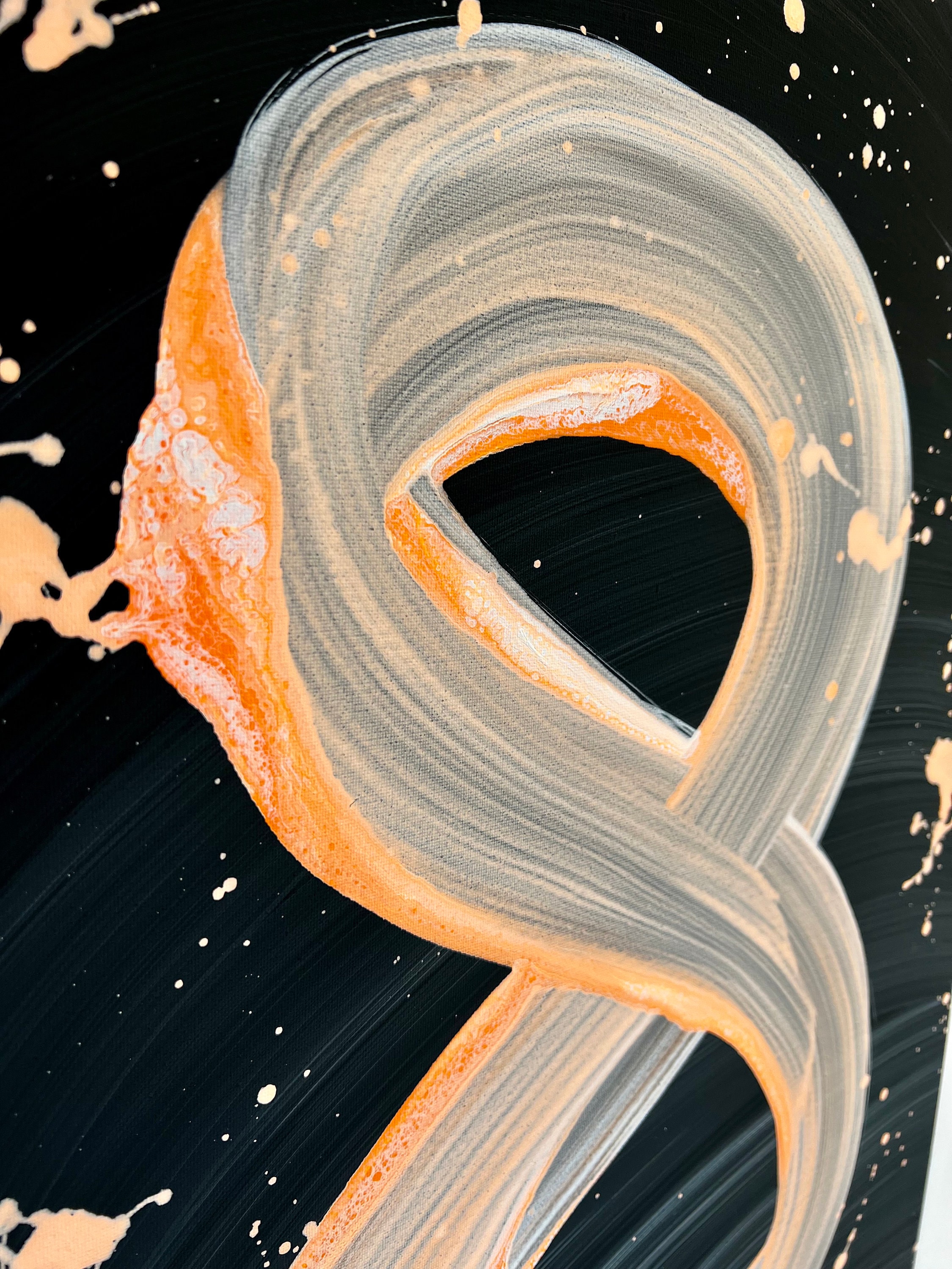 Infinity ORIGINAL Acrylic Painting on Canvas Abstract Art - Etsy