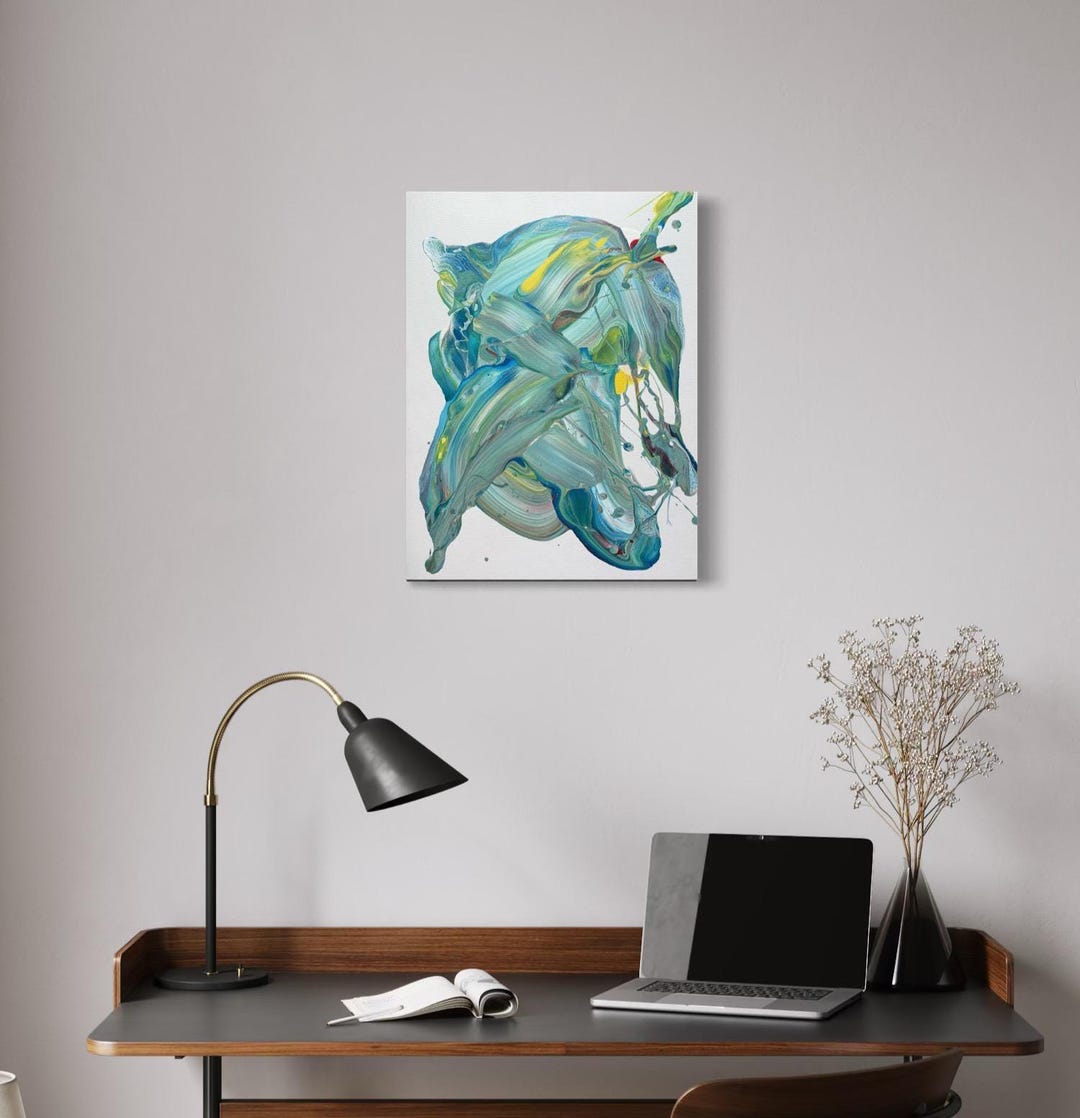 The Force - ORIGINAL Acrylic Painting on Canvas - Abstract Art - Etsy