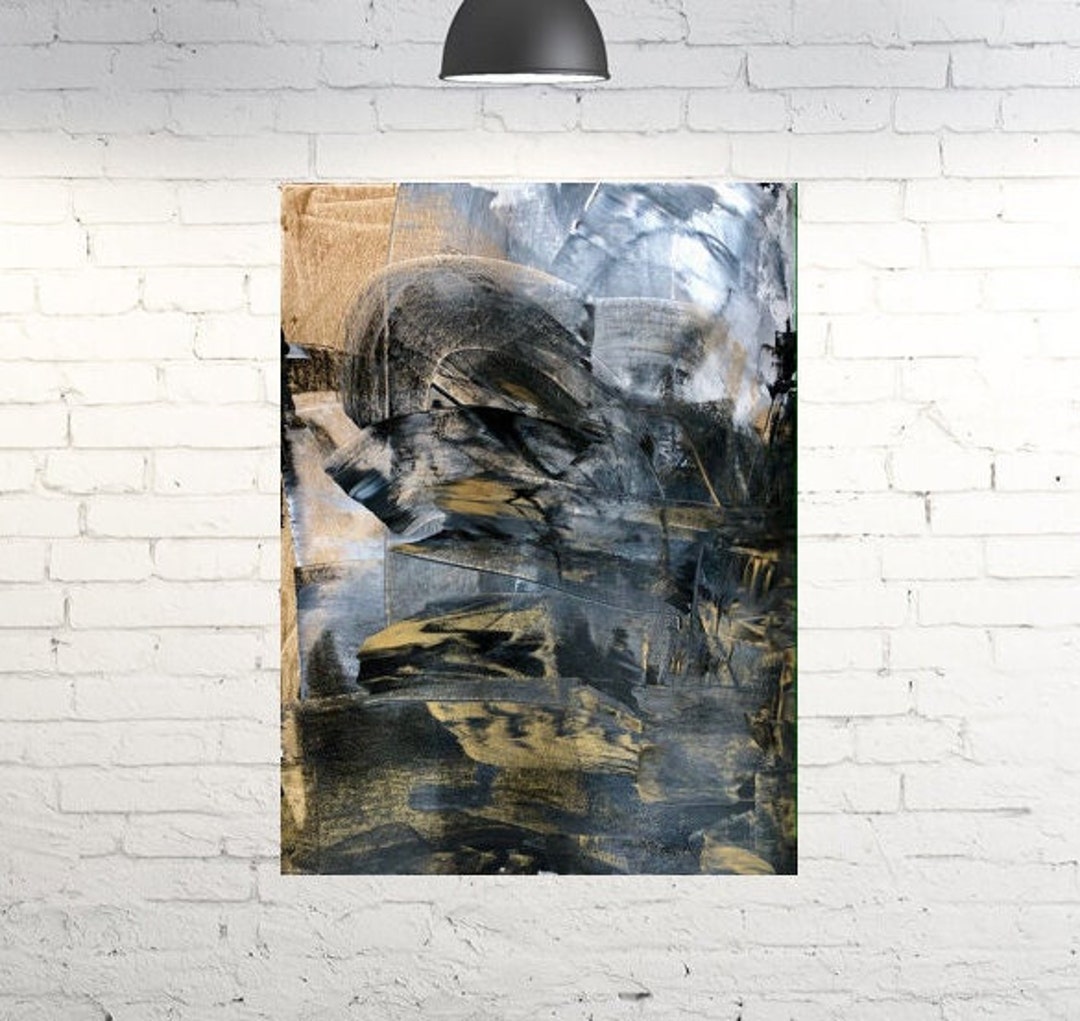 Angst - ORIGINAL Acrylic Painting on Canvas - Abstract Art - Etsy