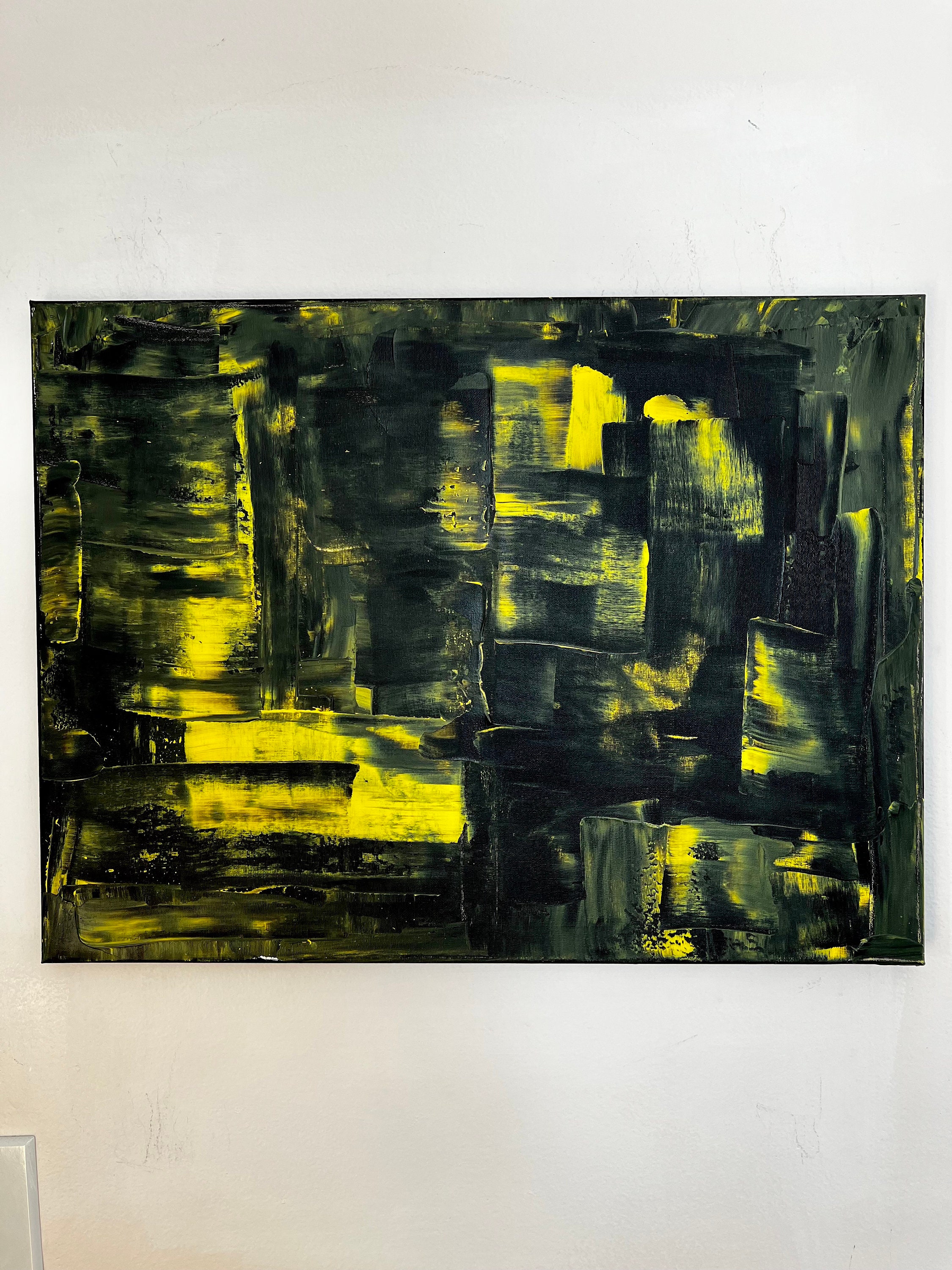 Electricity - ORIGINAL Acrylic Painting on Canvas - Abstract Art - Etsy