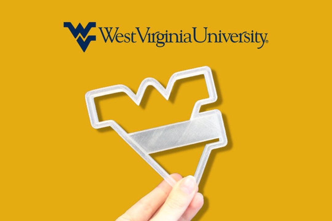 West Virginia University Cookie Cutter College Cookie Cutters Fondant ...