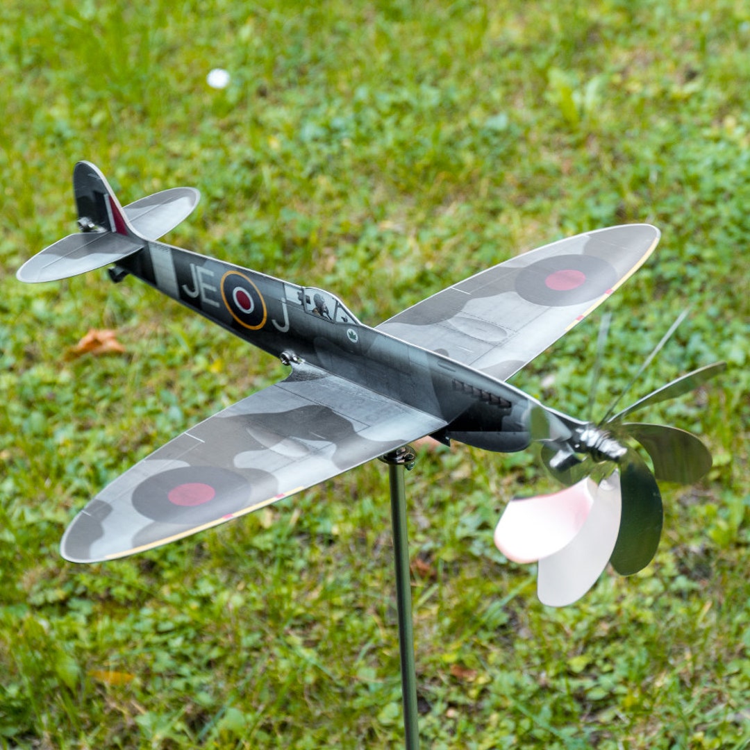 Supermarine Spitfire Mk Ixc Aircraft as Windmill for Garden Decoration ...