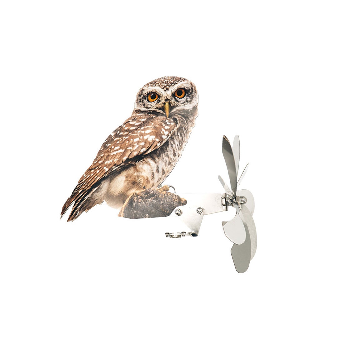 Owl as Wind Spinner to Decorate Your Garden - Etsy