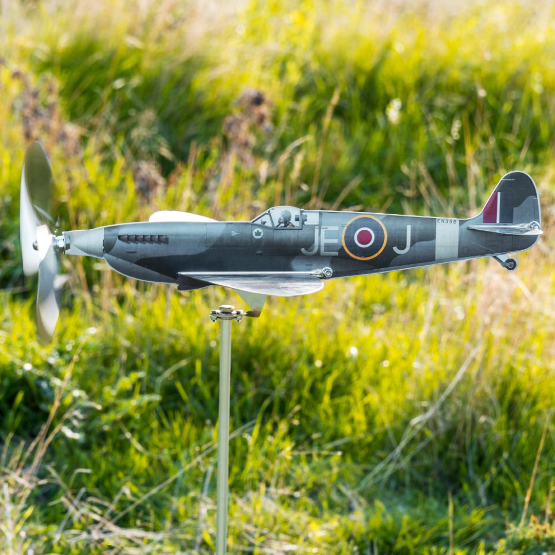 Supermarine Spitfire Mk Ixc Aircraft as Windmill for Garden Decoration ...