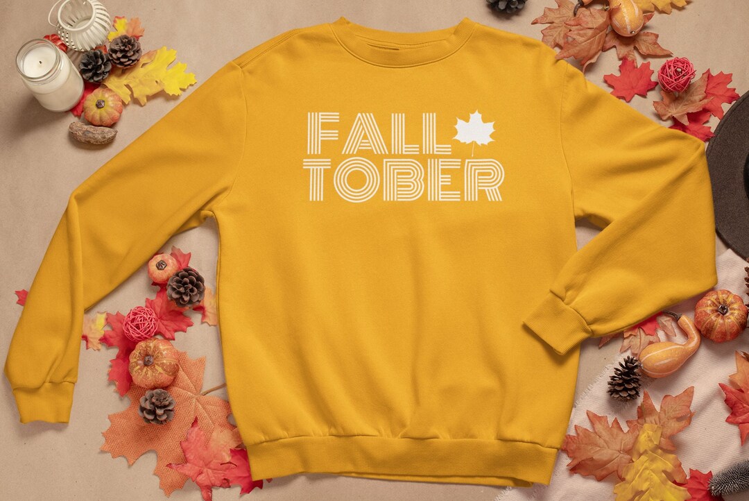 Falltober T-shirt Design Fall Png Sublimation Png Png for Shirts ...