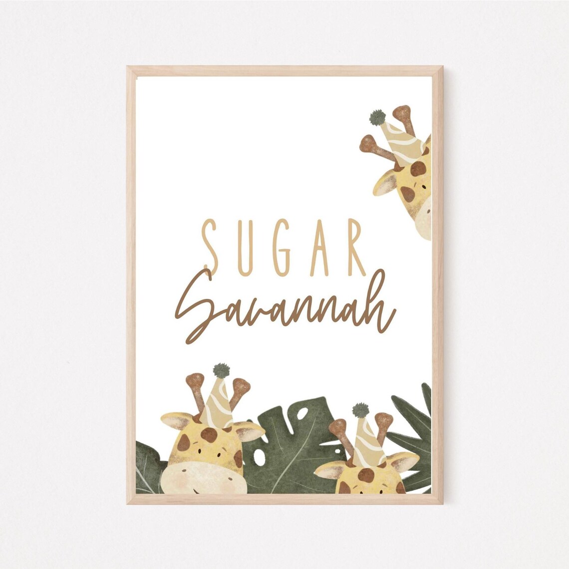 Editable WILD ONE Birthday Table Signs / Wild One Decoration, Safari ...