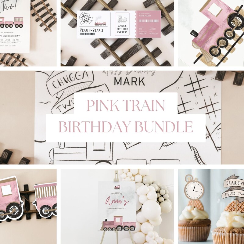 Girls Train Party - Etsy