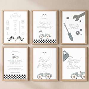 Ultimate Fast ONE First Birthday BUNDLE With 20+ Fully Editable ...