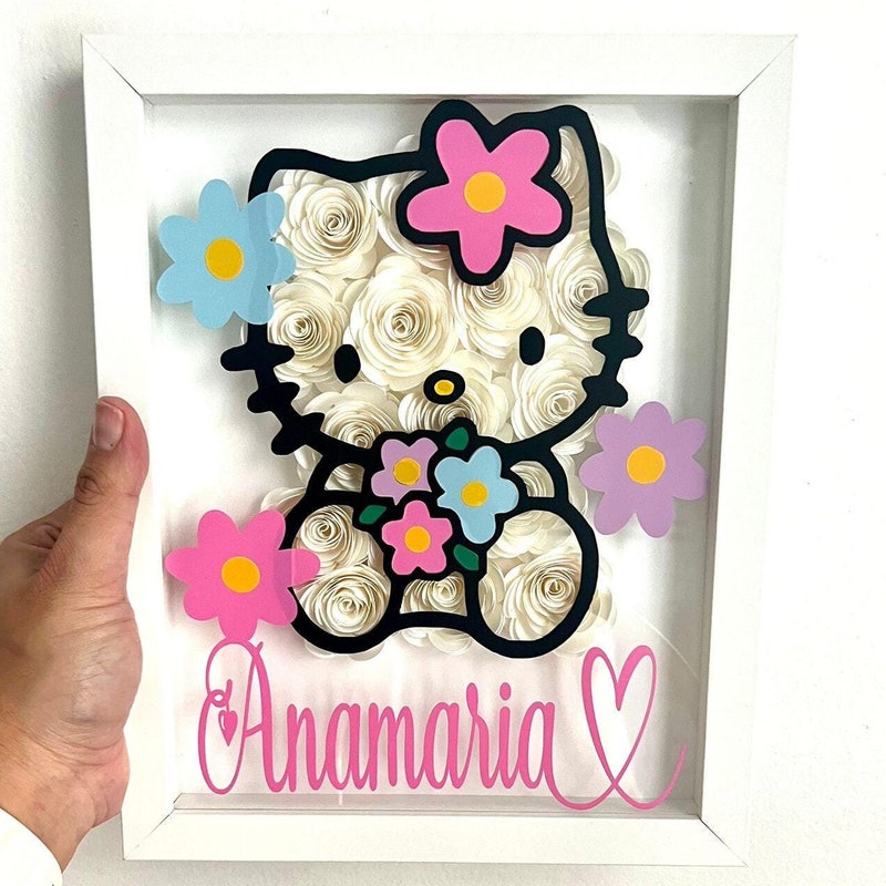 Paper Flower Frame - Etsy