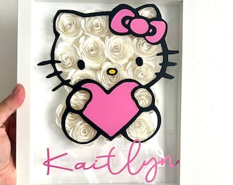 hello kitty poster frame