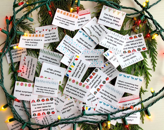 Holiday Conversation Starters for Kids and Families This Christmas - Etsy