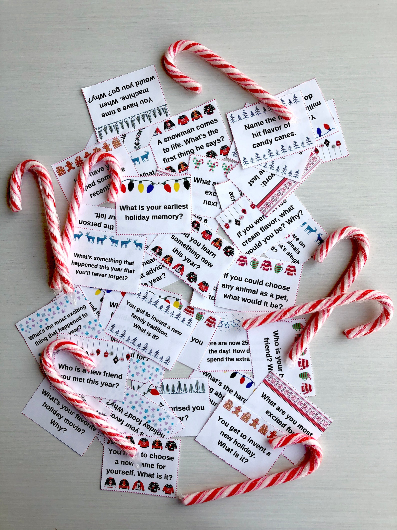 Holiday Conversation Starters for Kids and Families This - Etsy