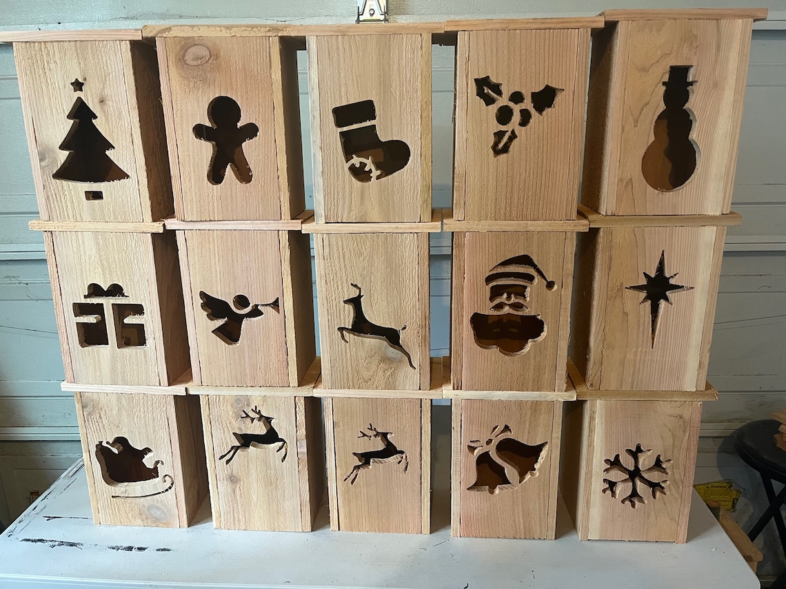 Christmas Lanterns CNC Files 5x SVG DXF Ngc Pdf - Etsy