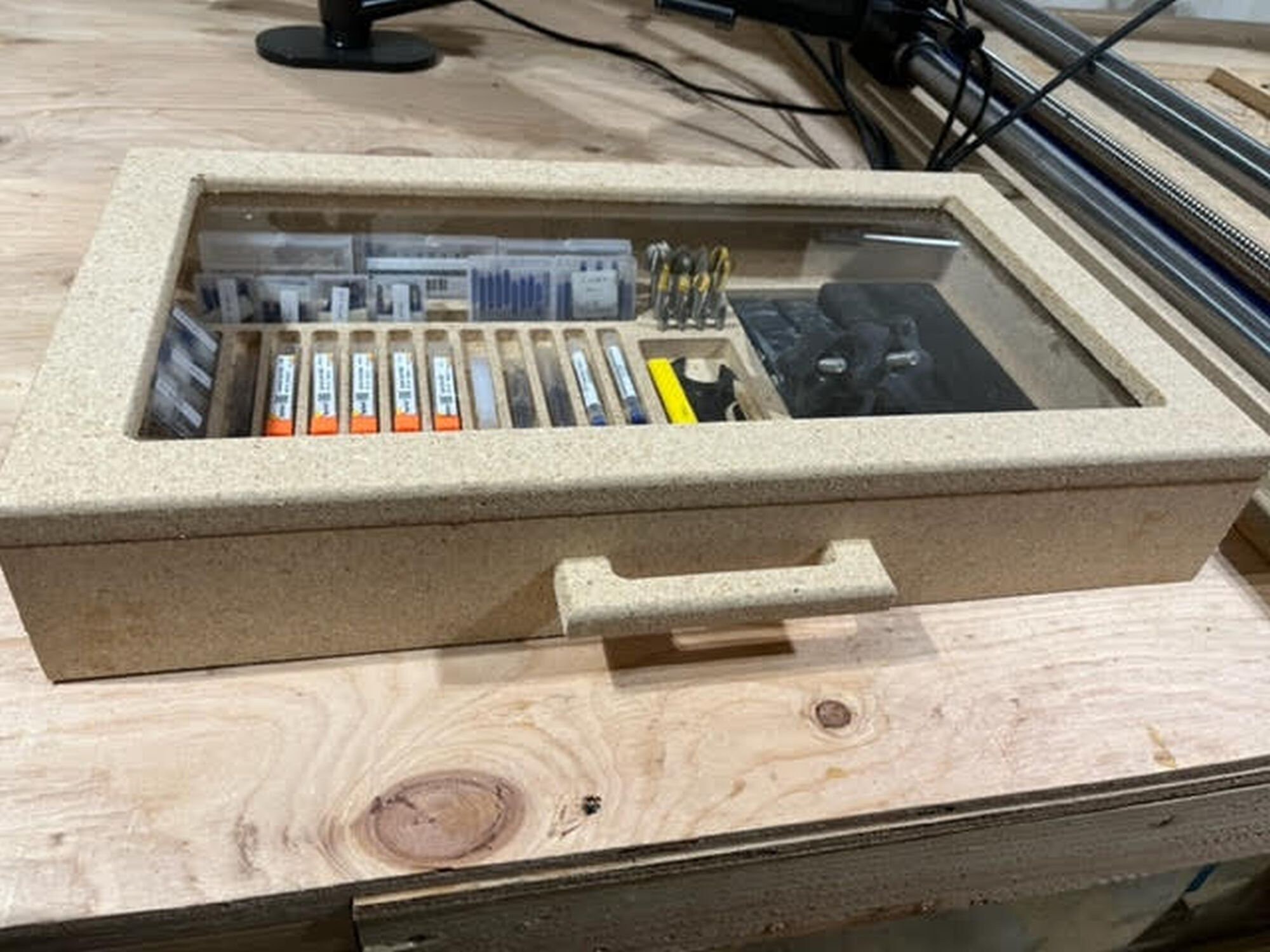 CNC Bit Tray/storage and Enclosure - Etsy