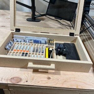 CNC Bit Tray/storage and Enclosure - Etsy
