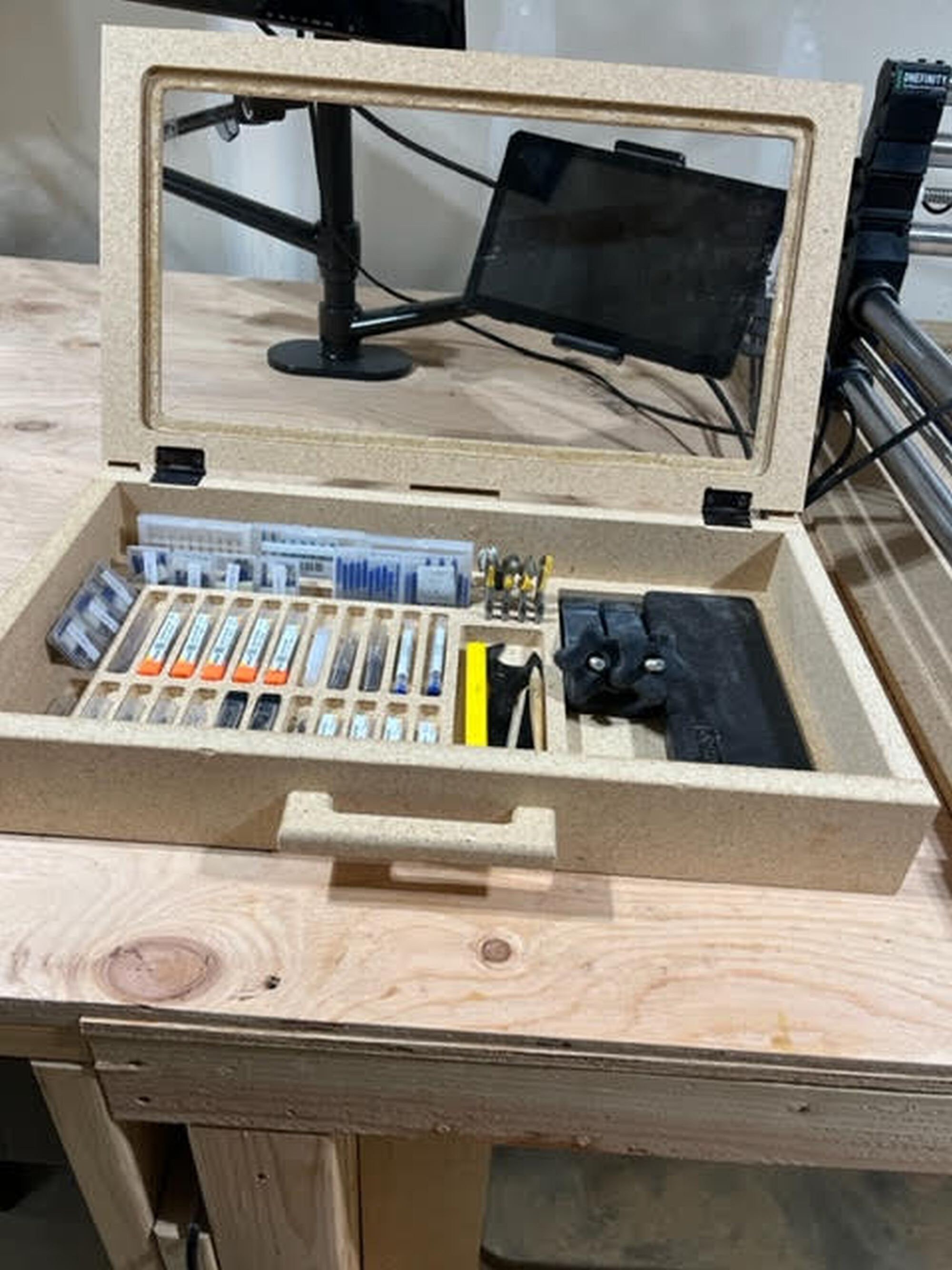 CNC Bit Tray/storage and Enclosure - Etsy