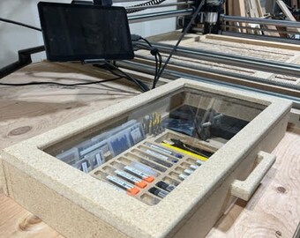 SVG Drill Bit Organizers SVG File With Sizes for Use With CNC and Laser - Etsy