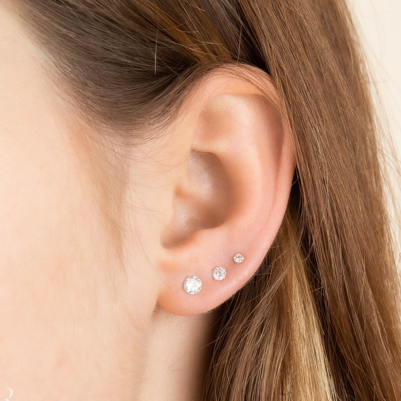 Silver Cz Infinity Band - Etsy UK