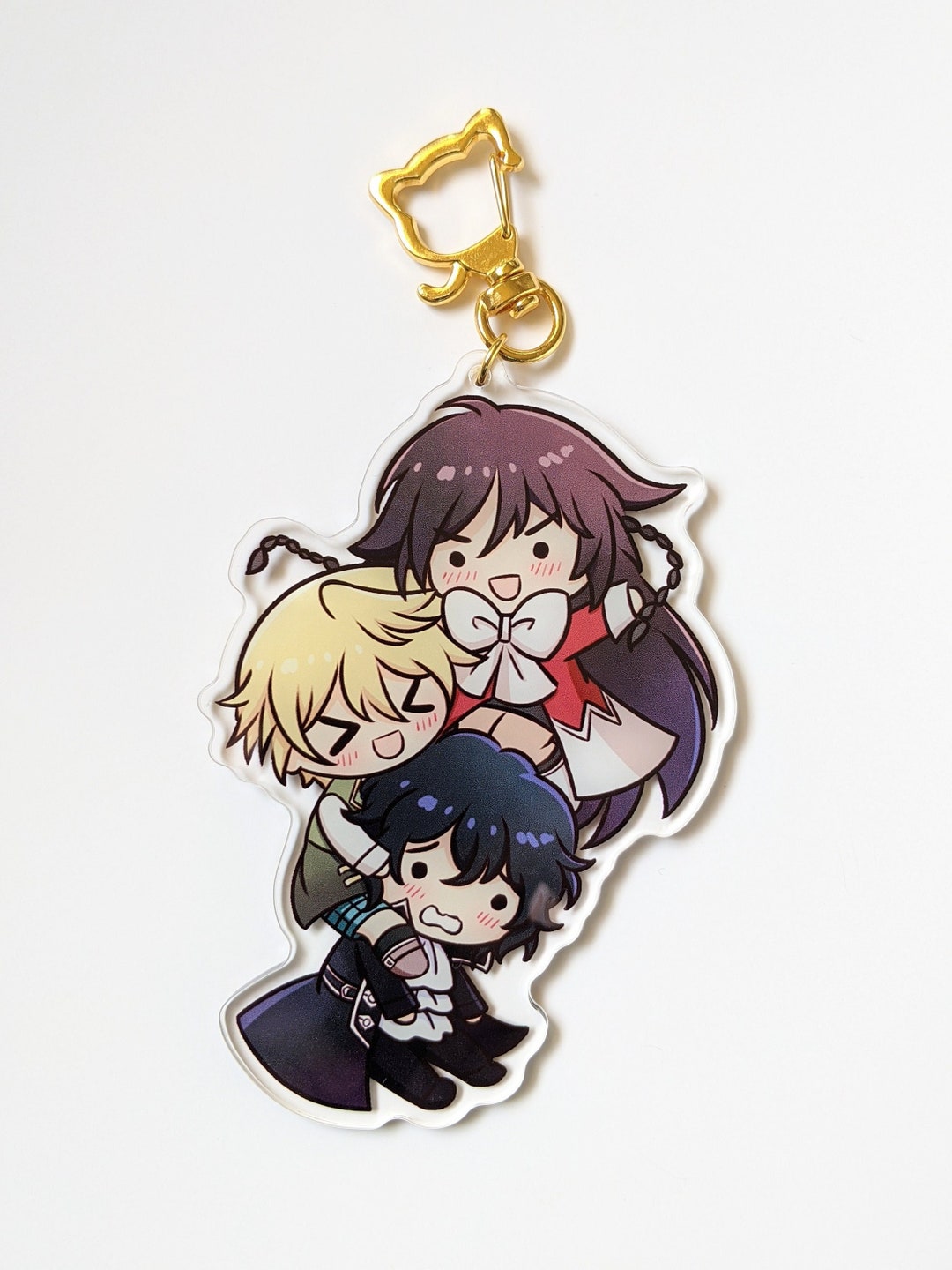 Pandora Hearts Charm Oz Vessalius, Alice, Gilbert Nightray 4 Inch Cute ...