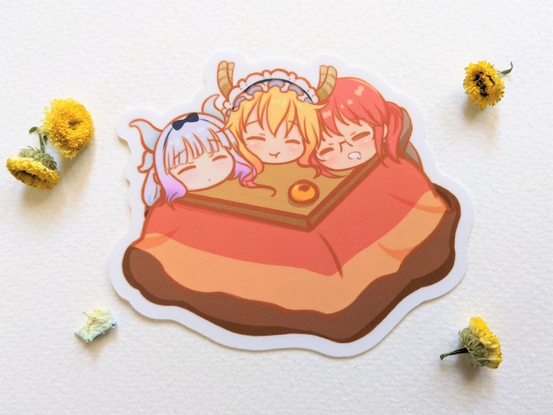 Miss Kobayashi's Dragon Maid Sticker Tohru Kanna - Etsy