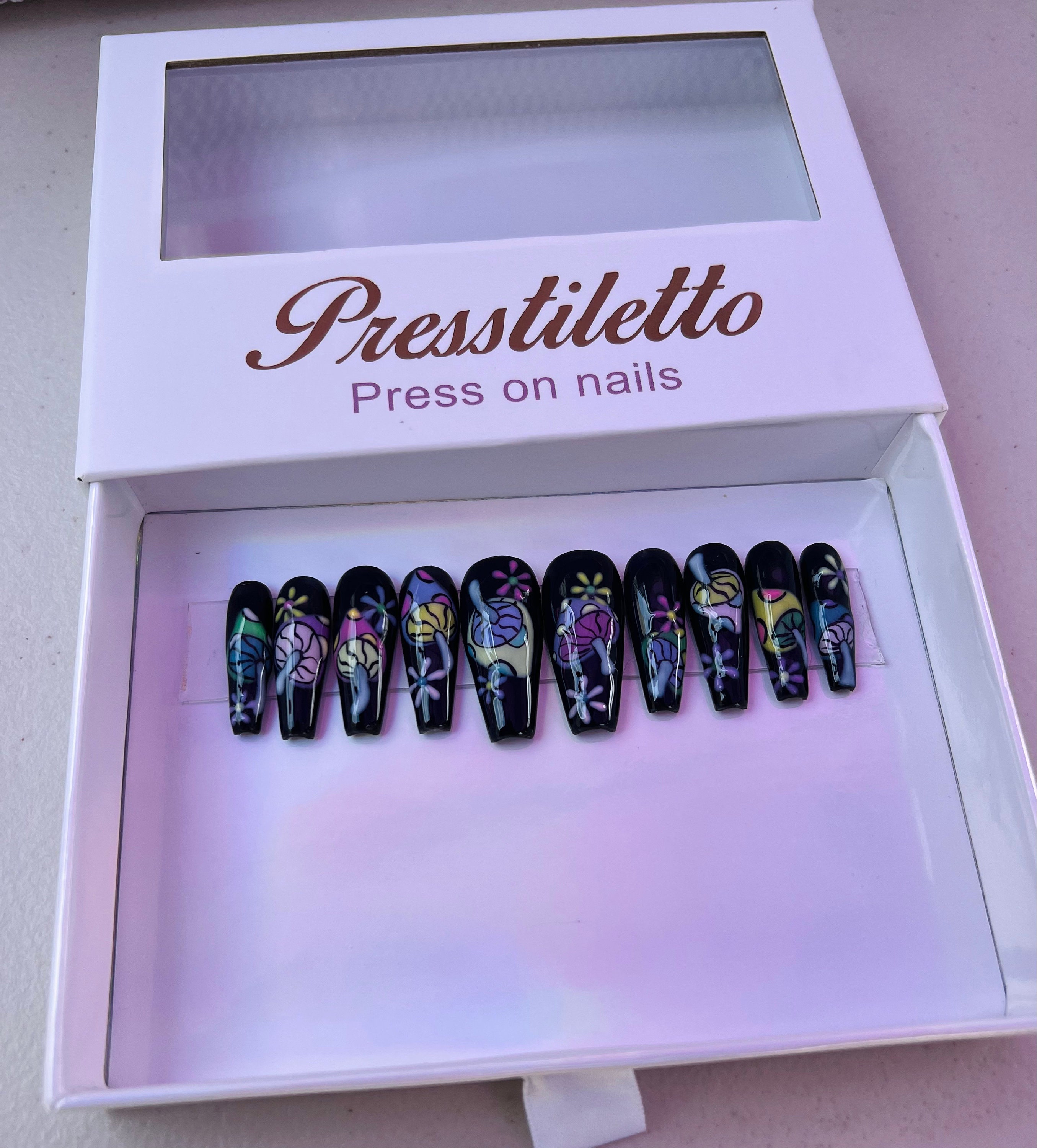 You've Got the Wrong Alice glows in the Dark Coffin Long Size M 1.5.4.6 ...