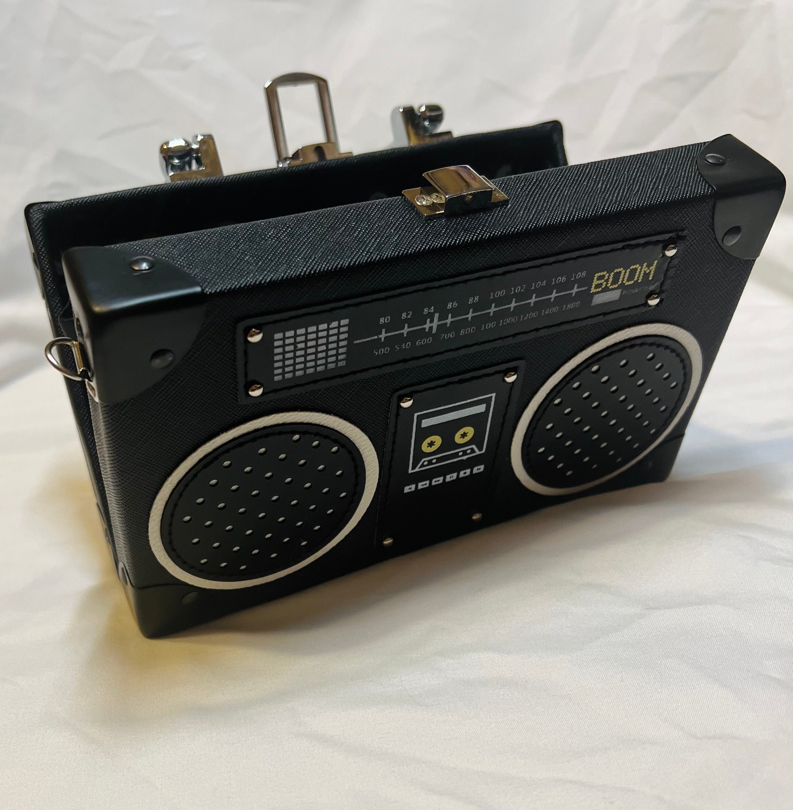Retro Boombox Purse W/ Strap - Etsy