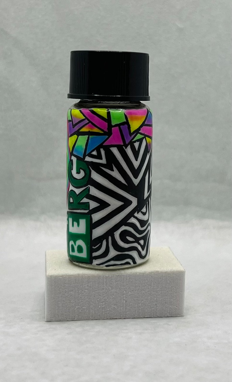 Breaking Bad Custom Storage Vial 10ML Black Cap - Etsy