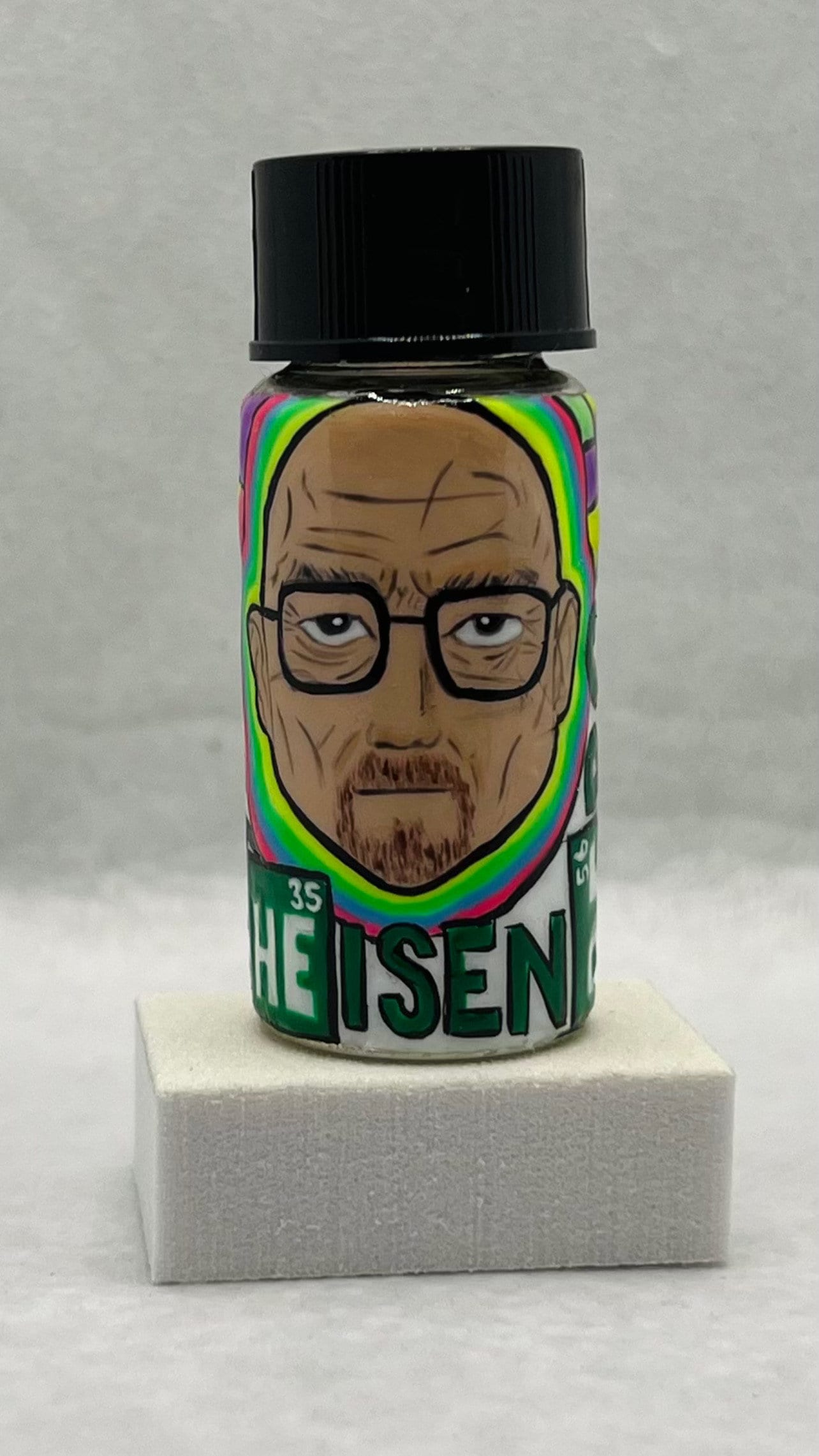 Breaking Bad Custom Storage Vial 10ML Black Cap - Etsy