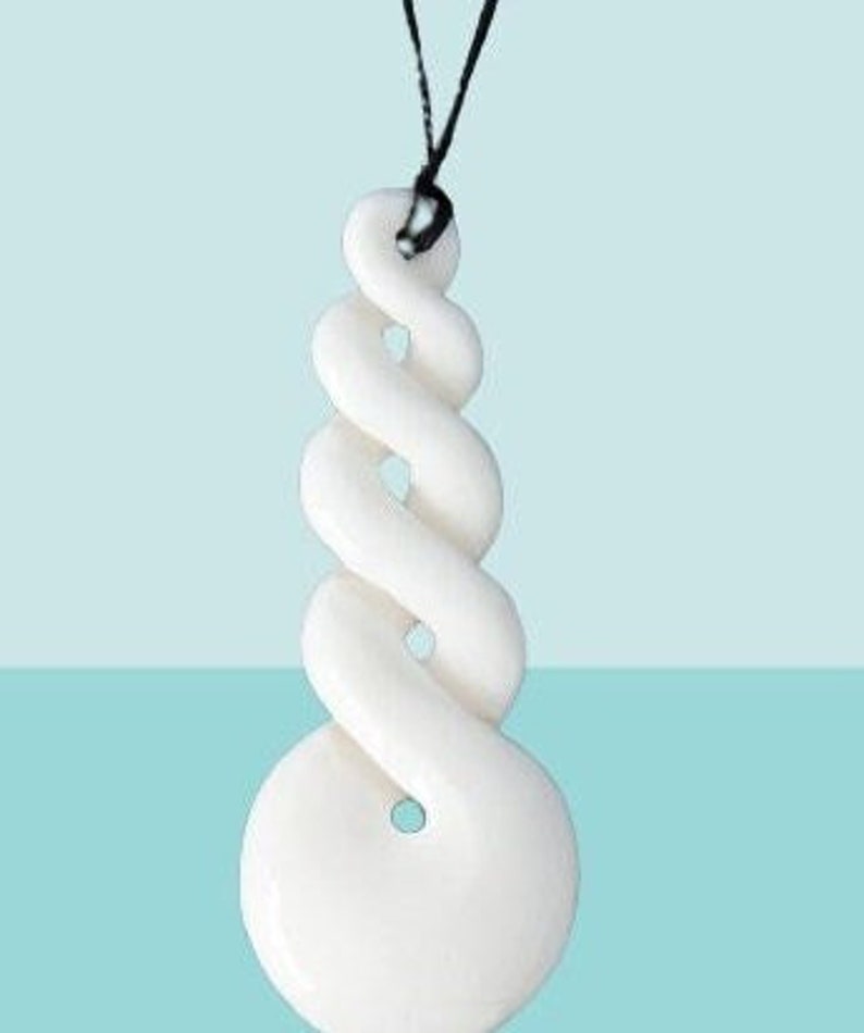 5 Twist Bone Carving Hand Carved in New Zealand Free Shipping - Etsy