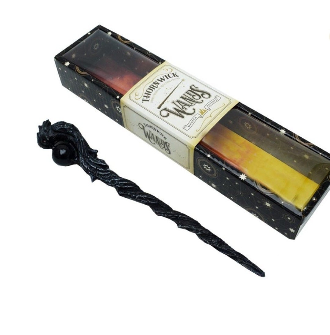 Ravens Head Wand. Magic Wand Cosplay Spell Casting Witches Wand Wizards ...