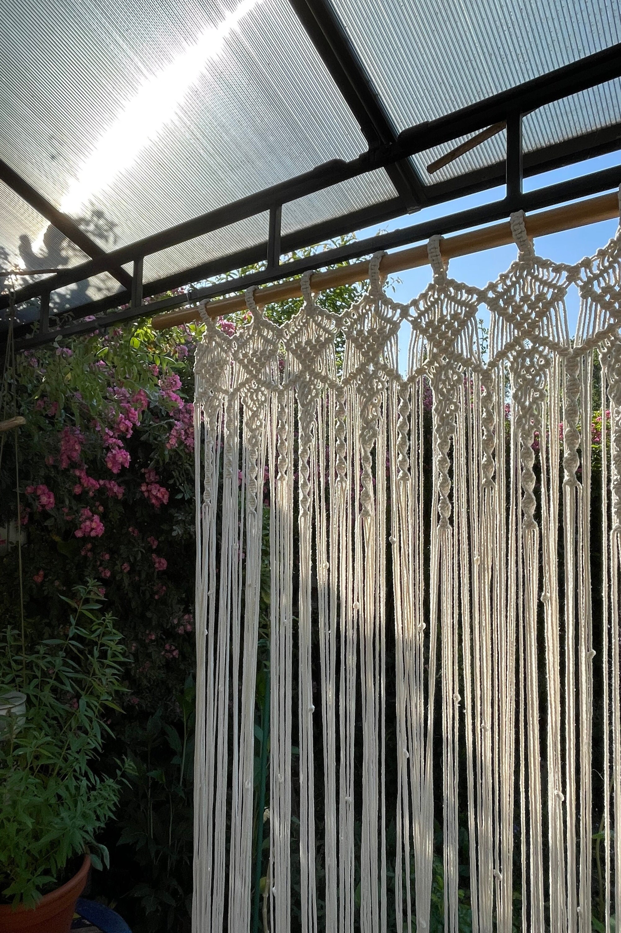 Fly and Mosquito Repellent in a Pretty Macrame String Curtain - Etsy