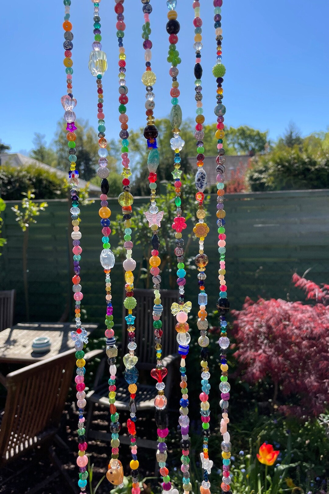 Wind Chime With Pearls - Etsy