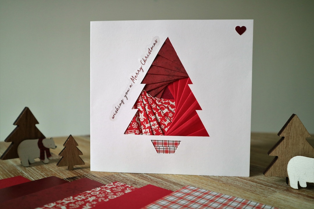 Christmas Tree Iris Folding Pattern | PDF Download | Iris Folding ...