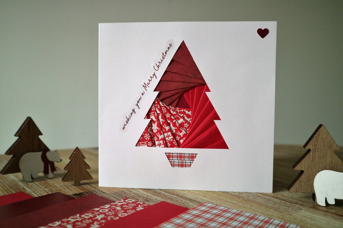 Christmas Tree Iris Folding Pattern | PDF Download | Iris Folding ...