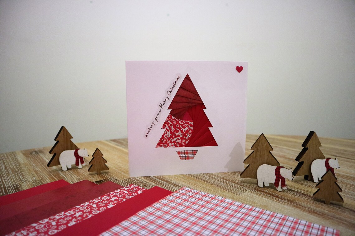 Christmas Tree Iris Folding Pattern | PDF Download | Iris Folding ...