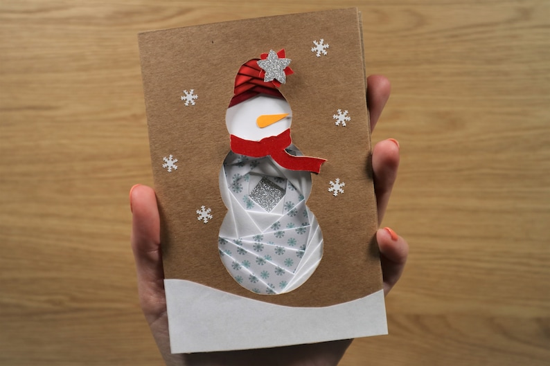 Snowman Iris Folding Pattern | PDF Download | Iris Folding Pattern ...