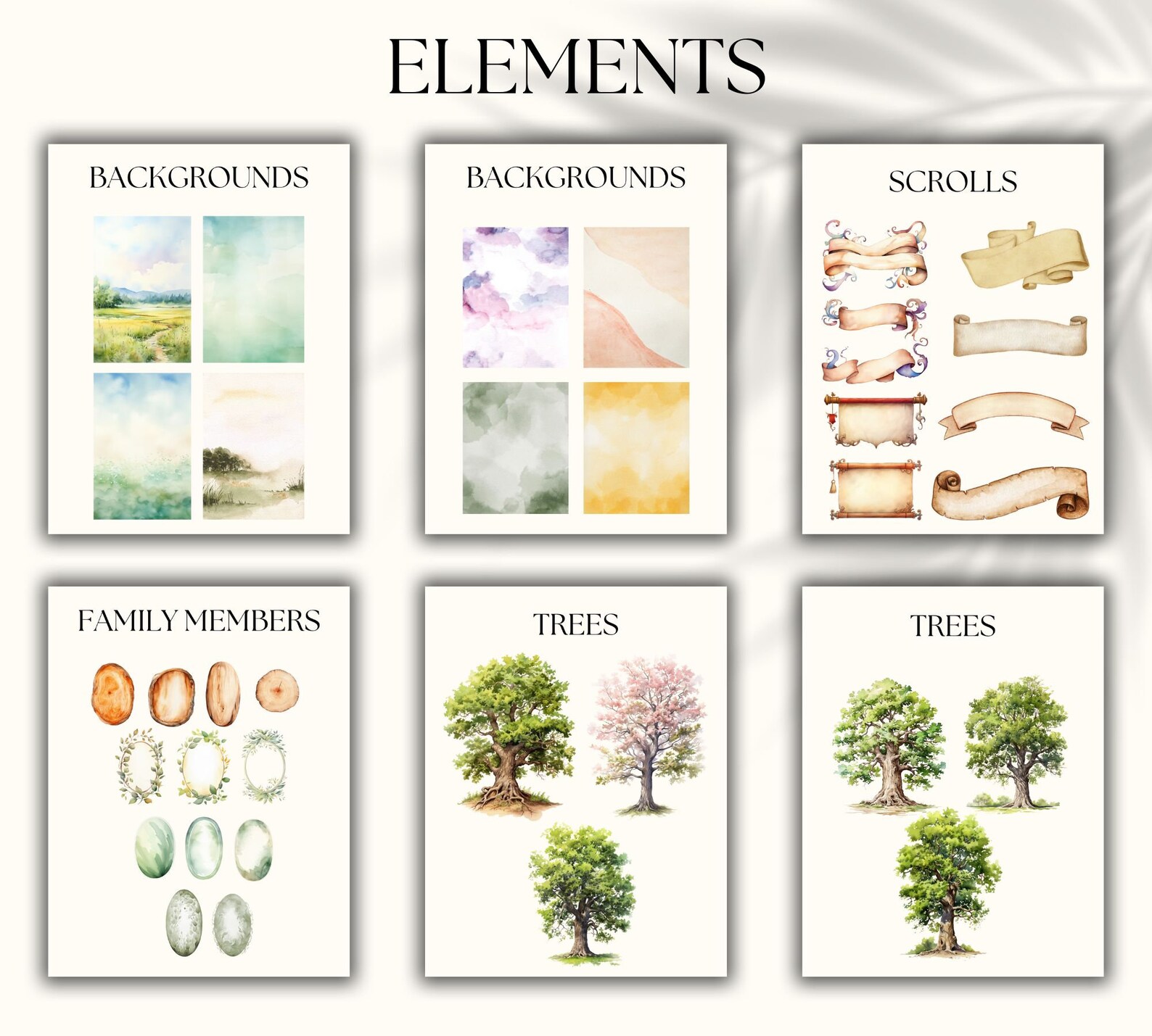 Family Tree Template Family Tree Chart Editable Family Tree Download ...
