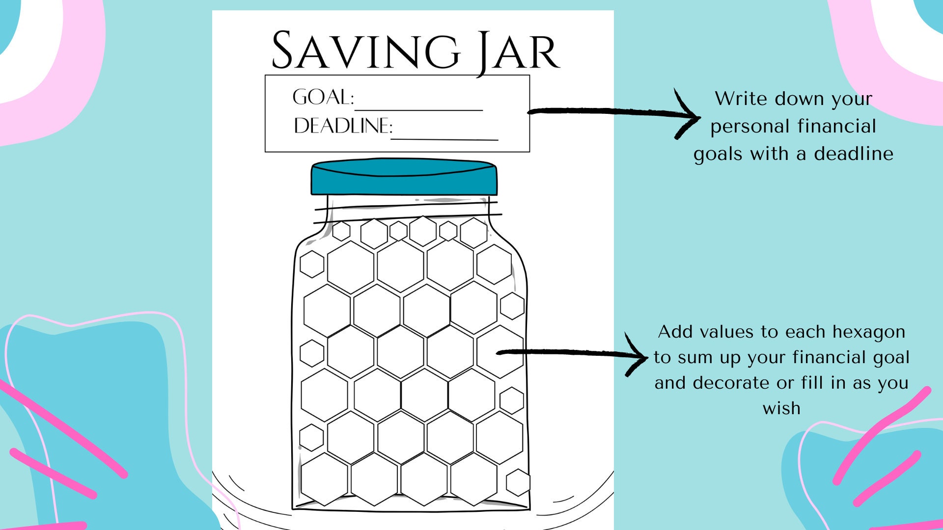 Custom Saving Sheet, Saving Challenge Printable, Savings Tracker, Money ...