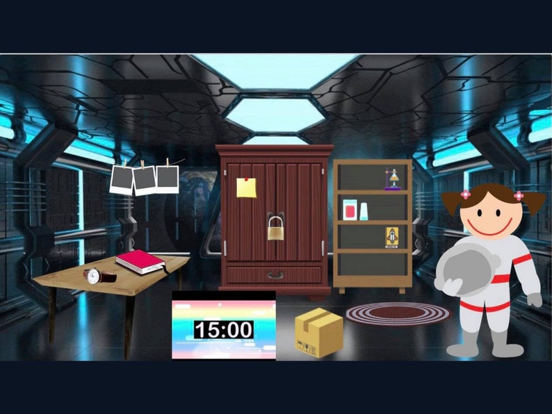 Digital Educational Space Themed Escape Room - Etsy