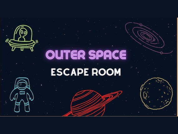 Digital Educational Space Themed Escape Room | Etsy