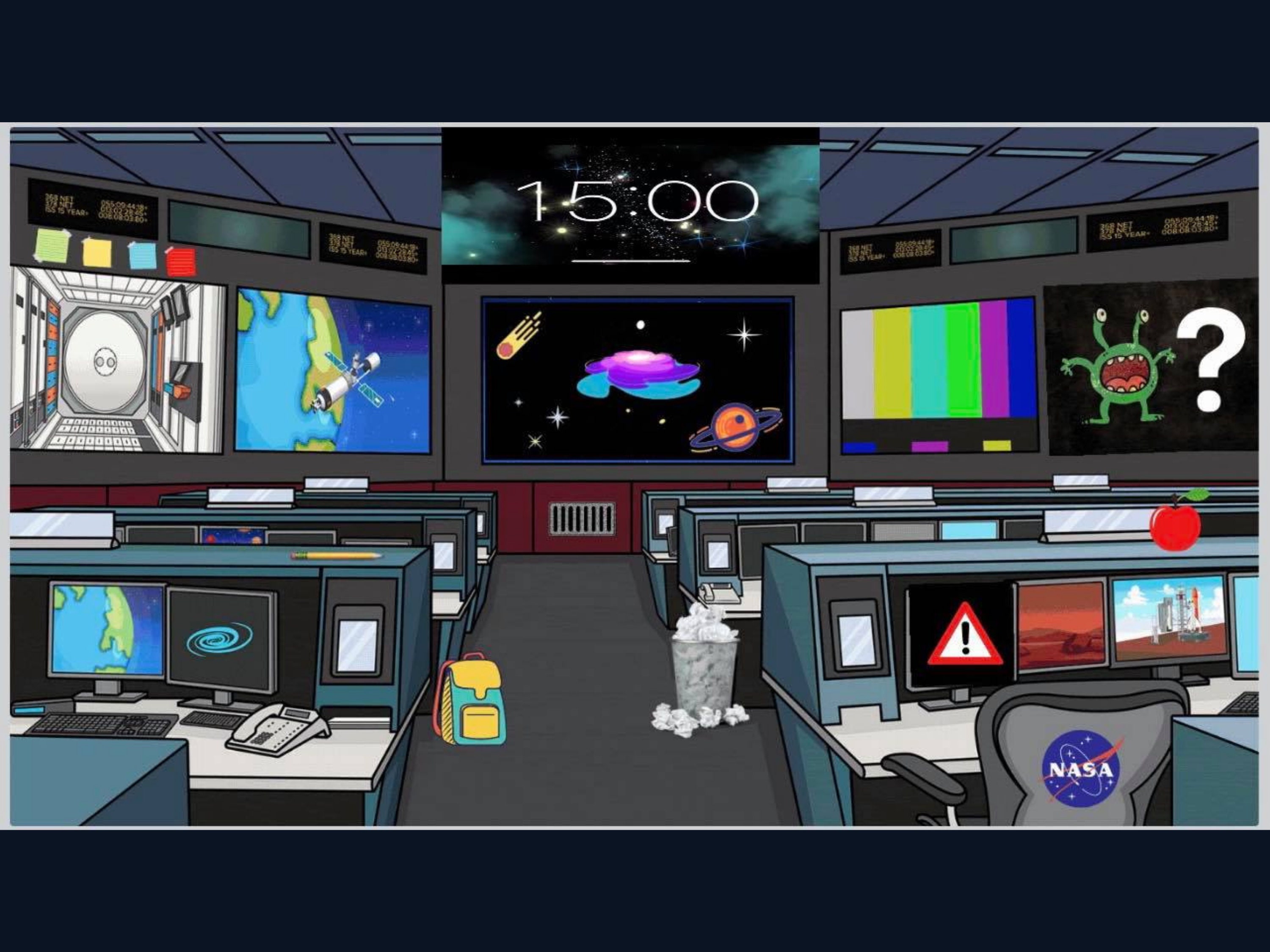 Digital Educational Space Themed Escape Room - Etsy