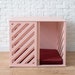 Pink Modern Dog Kennel With Sliding Door Dog Crate Modern - Etsy