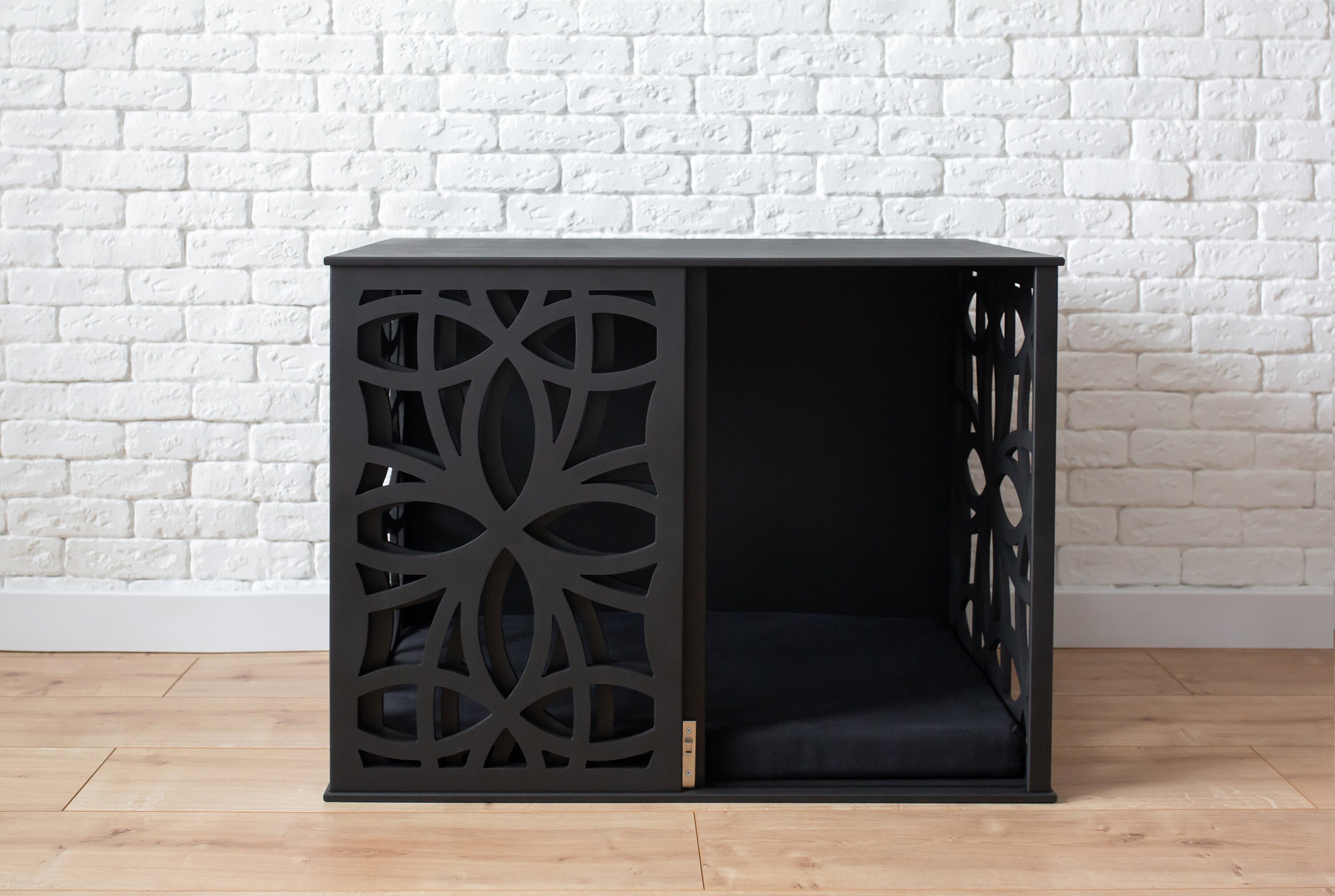 Modern Dog Crate, Dog Bed, Dog Crate, Dog Kennel, Wood Dog House ...