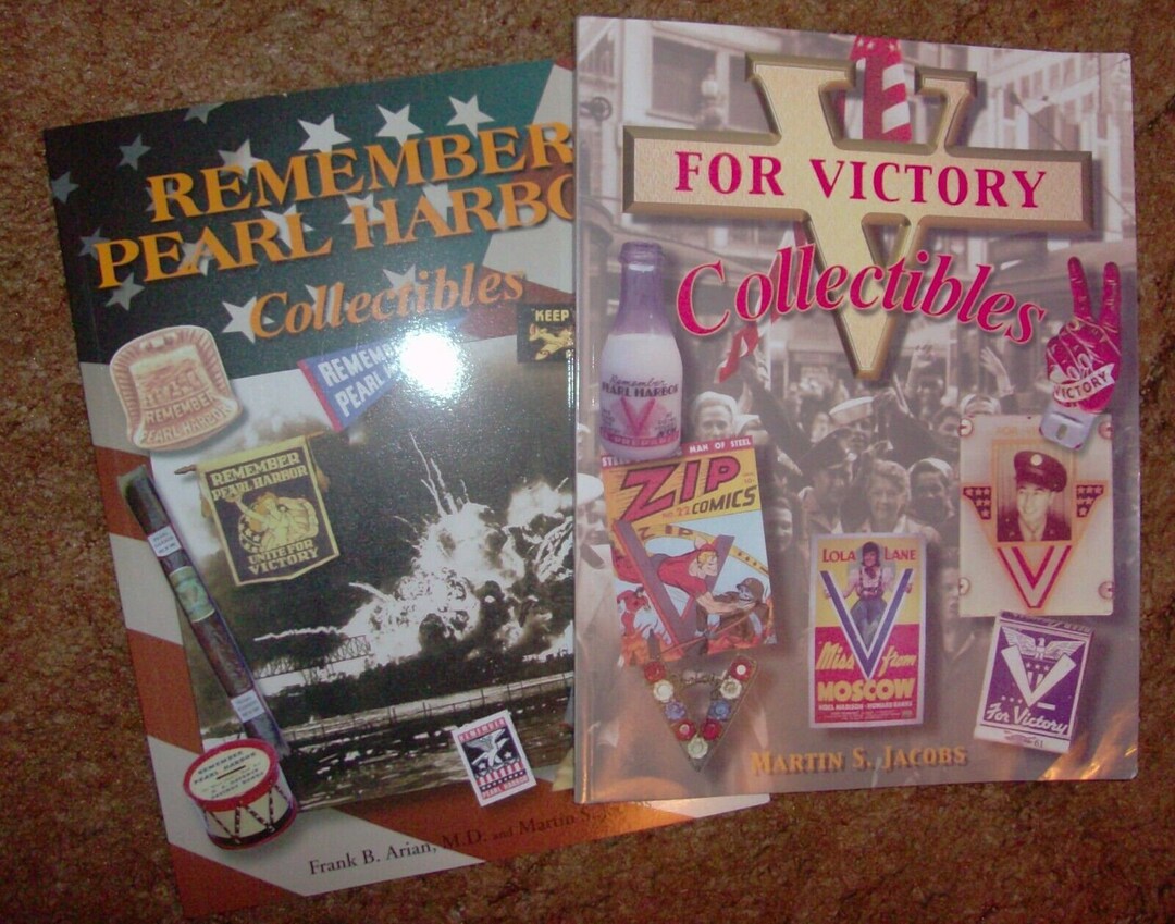 WWII Homefront Price Guides V for Victory and Remember Pearl Harbor 2 ...