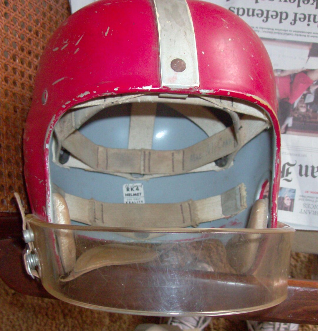 1953-1954 San Francisco 49ers RK-4 Game-used Authentic Helmet With Rare ...