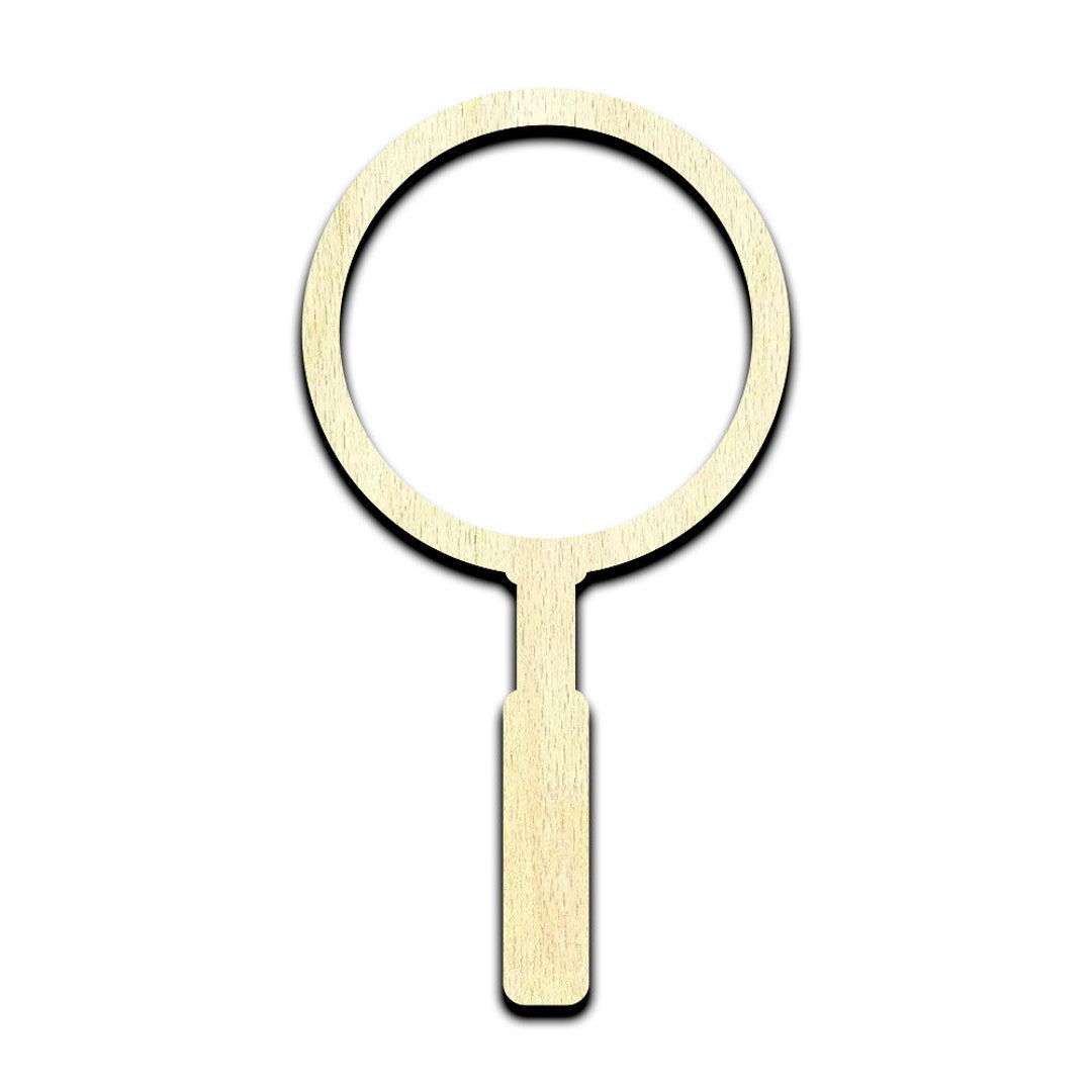 Magnifying Glass Laser Cut Out Unfinished Wood Shape Craft Supply - Etsy