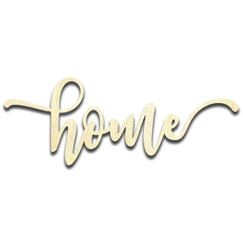 Small Wood House Cut Outs - Etsy