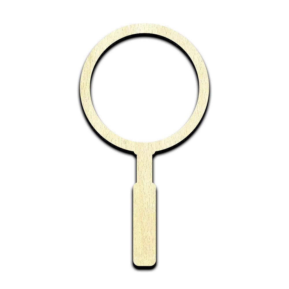 Magnifying Glass Laser Cut Out Unfinished Wood Shape Craft - Etsy