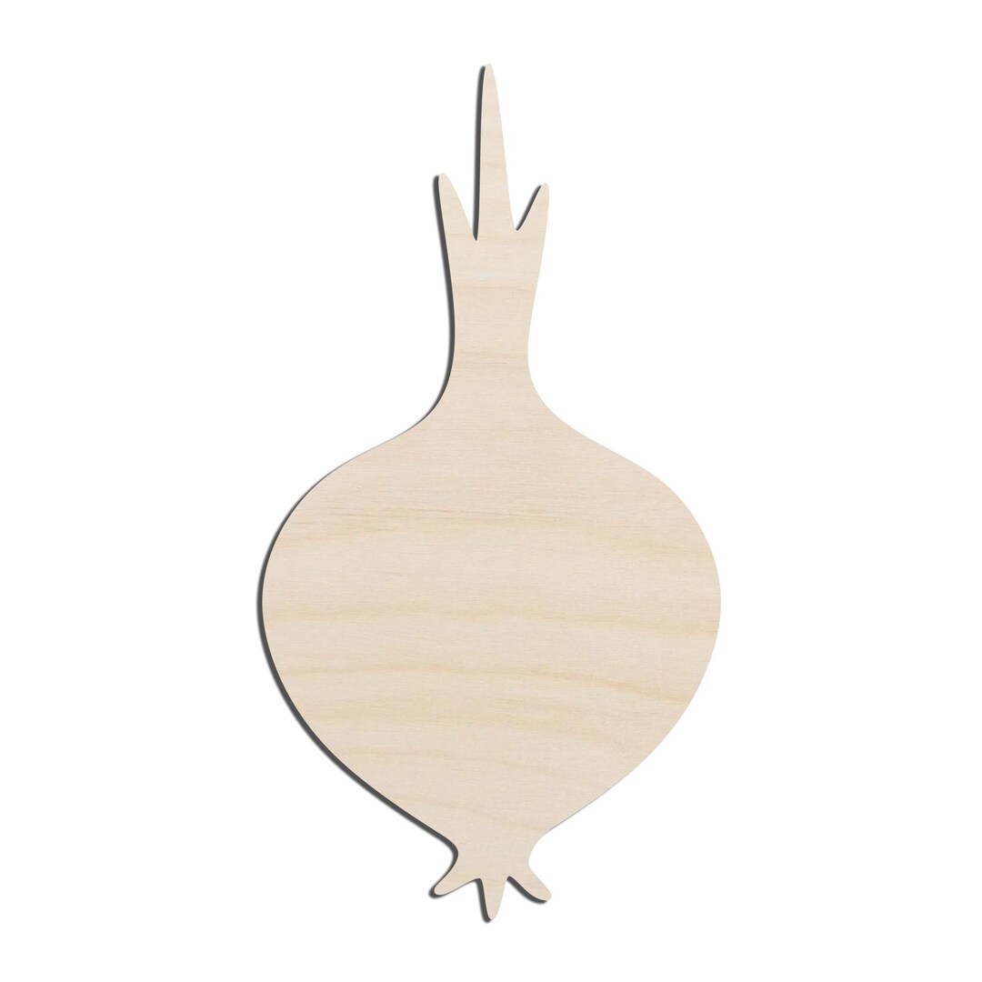Onion Vegetable Laser Cut Out Unfinished Wood Shape Craft Supply - Etsy
