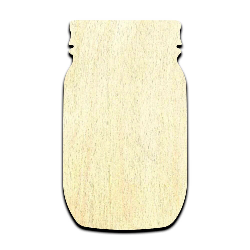 Mason Jar Canning Laser Cut Out Unfinished Wood Shape Craft | Etsy